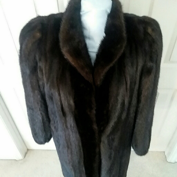 Jackets & Coats | Fur Mink Full Length Coat | Poshmark